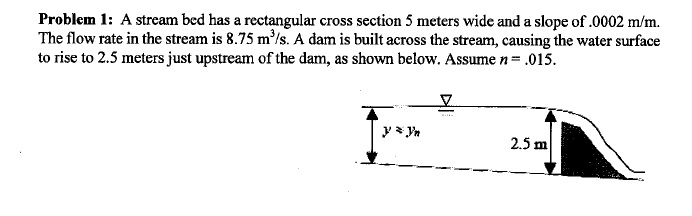 Solved Question Find the normal depth, yn, corresponding to | Chegg.com