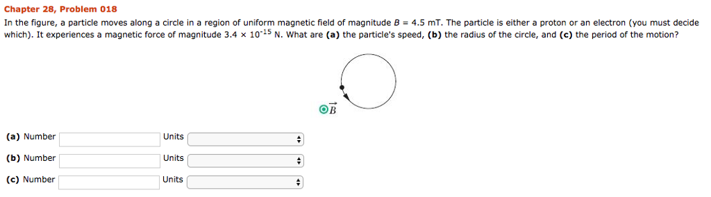 Solved In the figure, a particle moves along a circle in a | Chegg.com