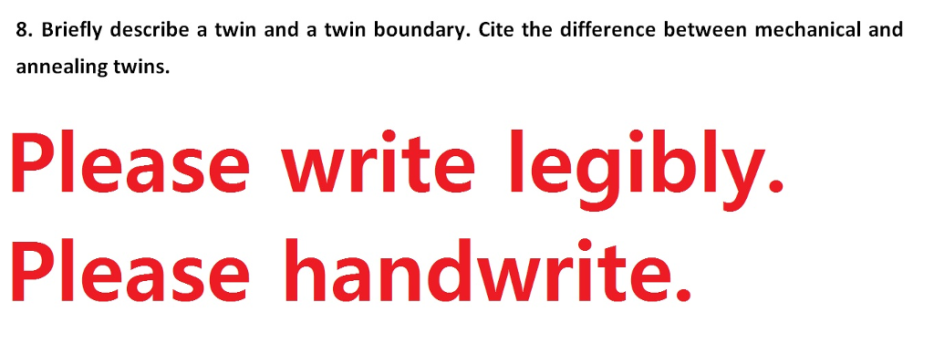 Solved Briefly describe a twin and a twin boundary. Cite the | Chegg.com Solved Briefly describe a twin and a twin boundary. Cite the | Chegg.com