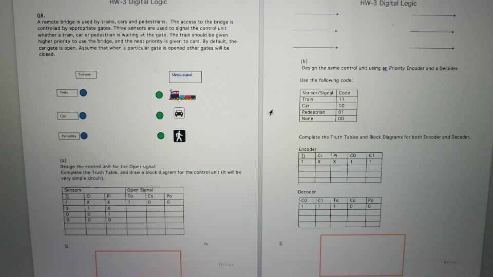 Hw 3 Digital Logic Hw 3 Digital Logic Q8 A Remote 