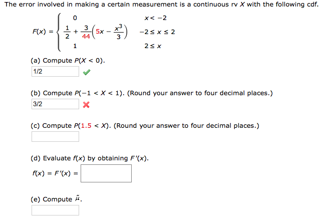 Solved The error involved in making a certain measurement is | Chegg.com