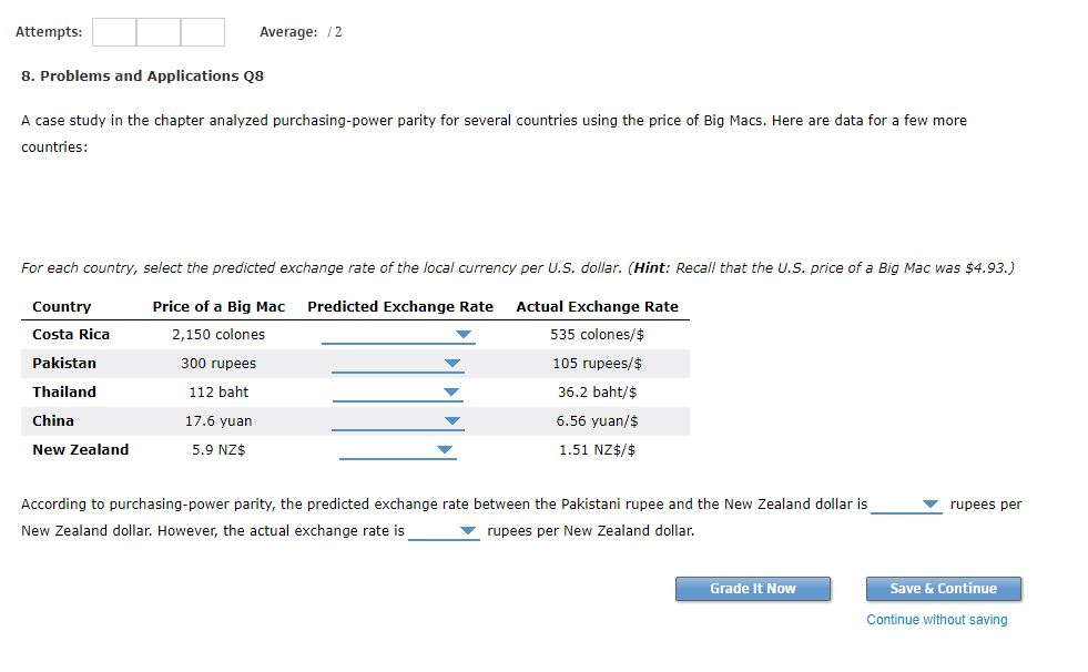 Solved Average: 12 Attempts 8. Problems and Applications Q8 | Chegg.com
