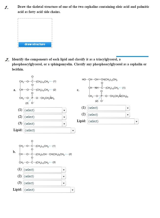 Solved Draw the skeletal structure of one of the two | Chegg.com