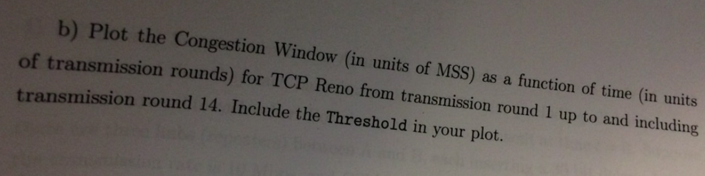 Solved 3 21 Points Consider Tcp Slow Start Suppose A New