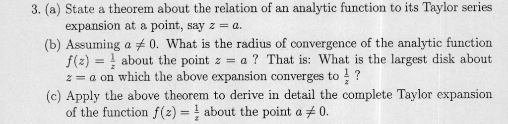 Solved 3. (a) State a theorem about the relation of an | Chegg.com
