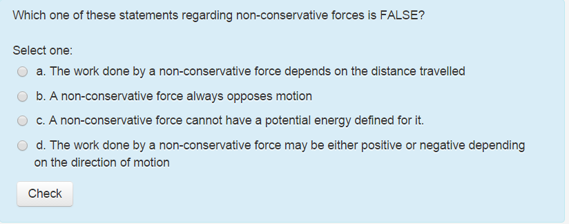 Solved Which one of these statements regarding | Chegg.com