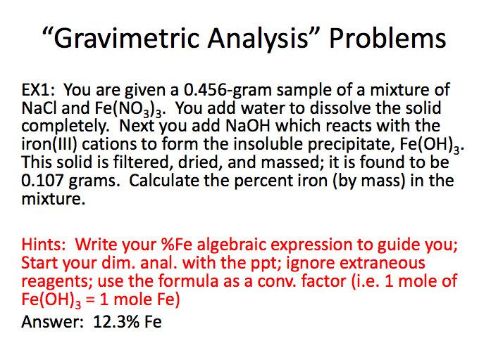 Solved You are given a 0.456-gram sample of a mixture of | Chegg.com