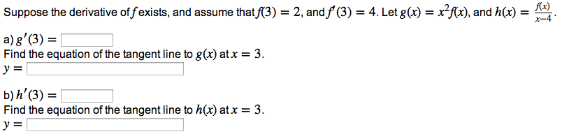Solved Suppose The Derivative Of F Exists And Assume That