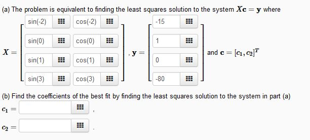 Solved The goal of this problem is to fit a quadratic | Chegg.com