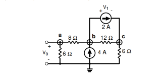 Solved Find the node voltages Va, Vb, Vc and the voltages V0 | Chegg.com