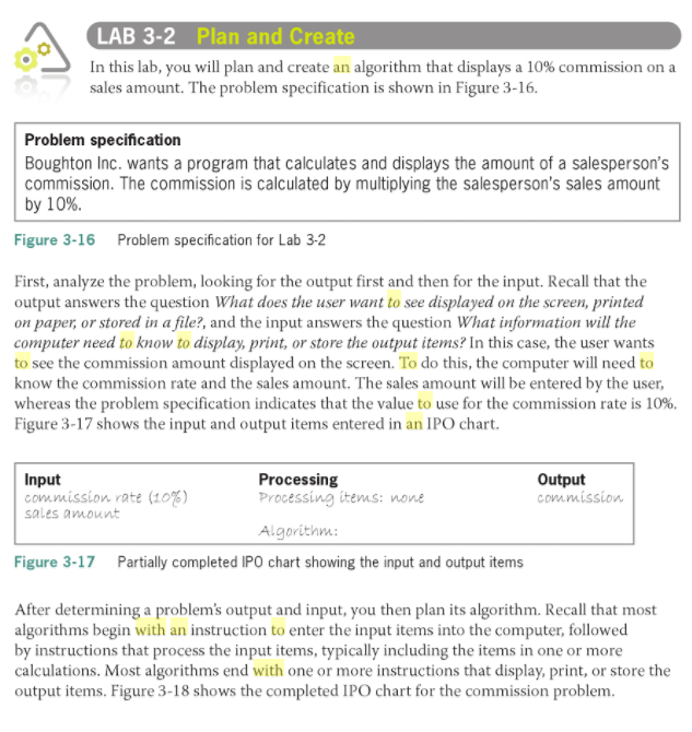 Solved LAB 3-1 Stop and Analyze Study the IPO chart shown in | Chegg.com