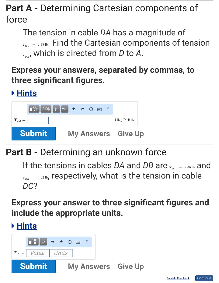 Solved Learning Goal: To determine Cartesian force | Chegg.com Solved Learning Goal: To determine Cartesian force | Chegg.com