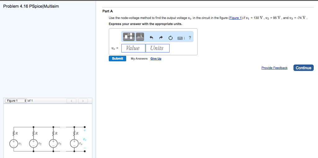 Solved Use the node-voltage method to find the output | Chegg.com