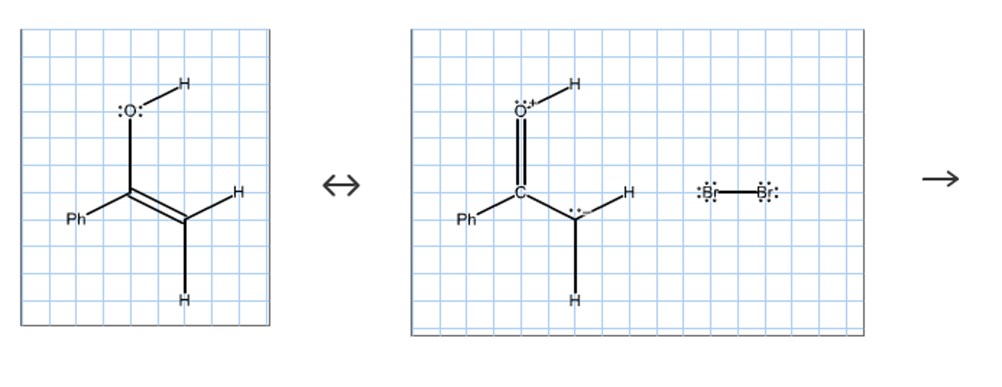Solved Draw in the missing arrows on the structures to show | Chegg.com