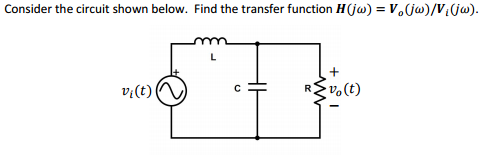 Solved Find the transfer function. If you could explain each | Chegg.com