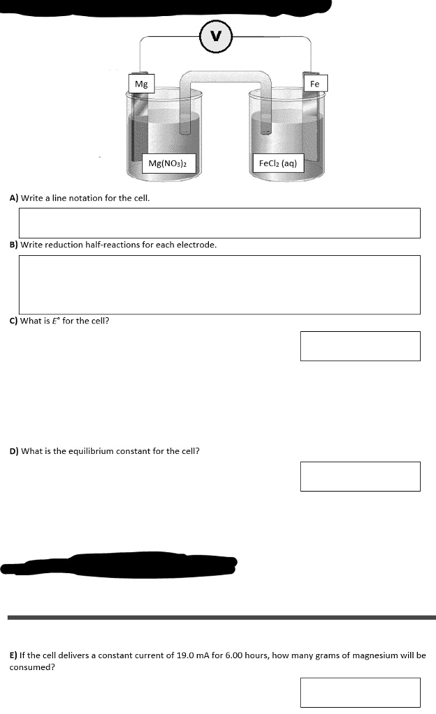 Solved Write a line notation for the cell. B) Write | Chegg.com