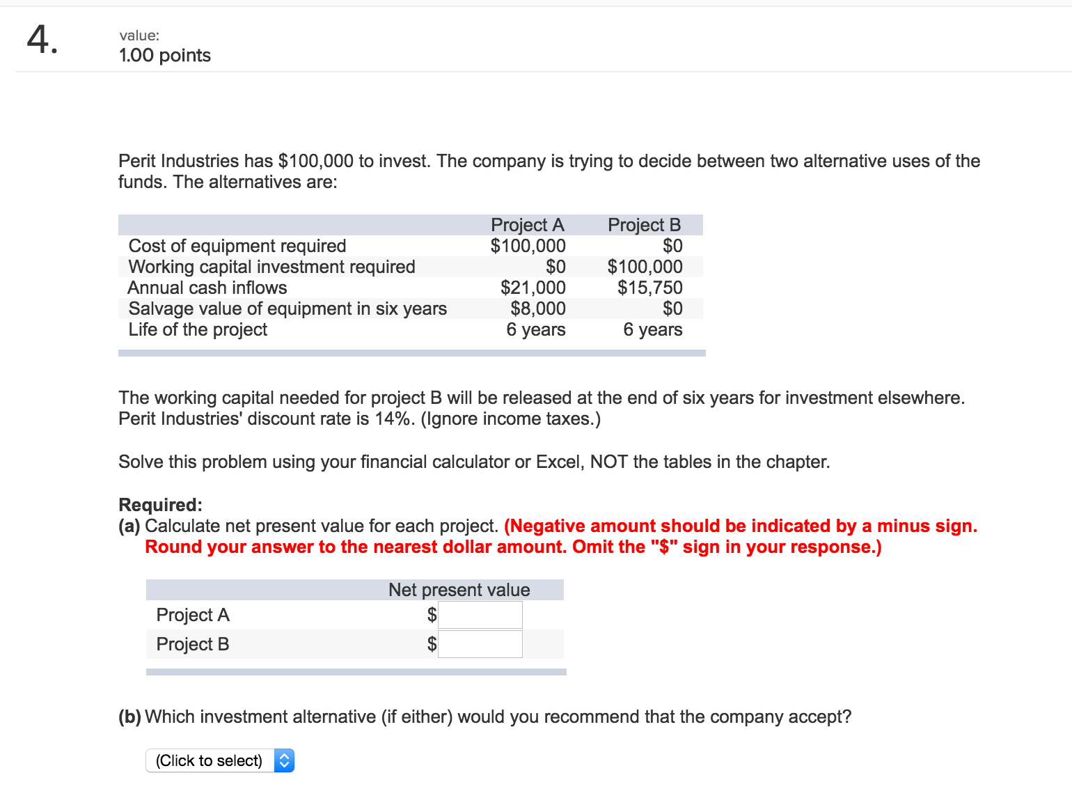 Solved Perit Industries Has 100 000 To Invest The Company Chegg Solved Perit Industries Has 100 000 To Invest The Company Chegg