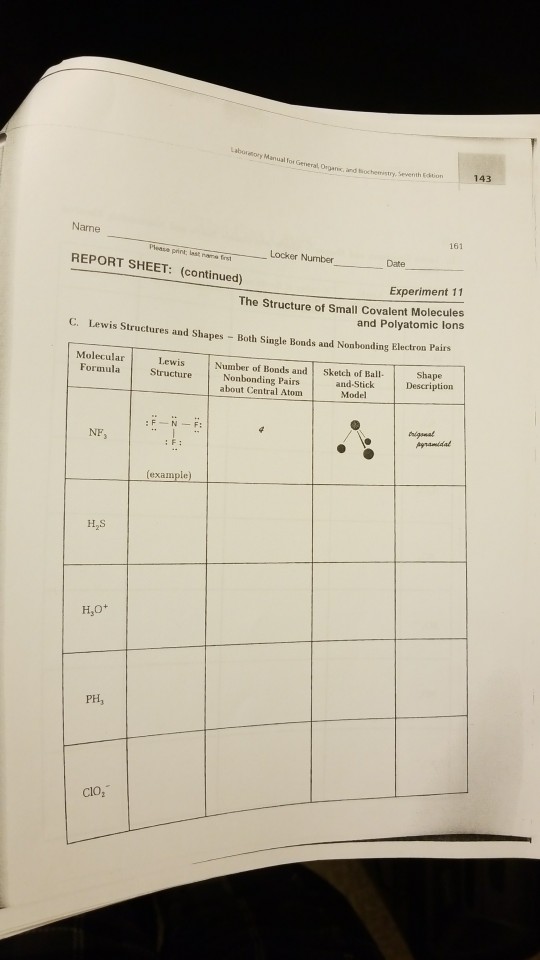 Solved Laboretiory Manual for General,Organix. and | Chegg.com
