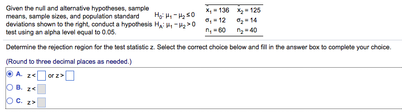 Solved Given the null and alternative? hypotheses, sample? | Chegg.com