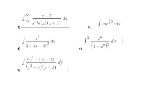Solved integral^infinity _-2 x - 5/x^2 ln(x) (x + 3) | Chegg.com