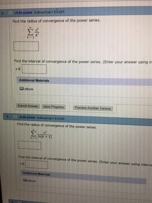 Solved Find the radius of convergence of the power series. | Chegg.com