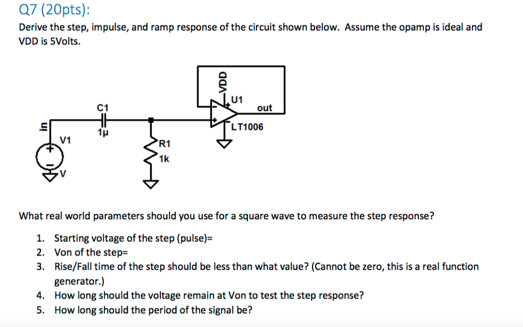 Solved Derive the step, impulse, and ramp response of the | Chegg.com