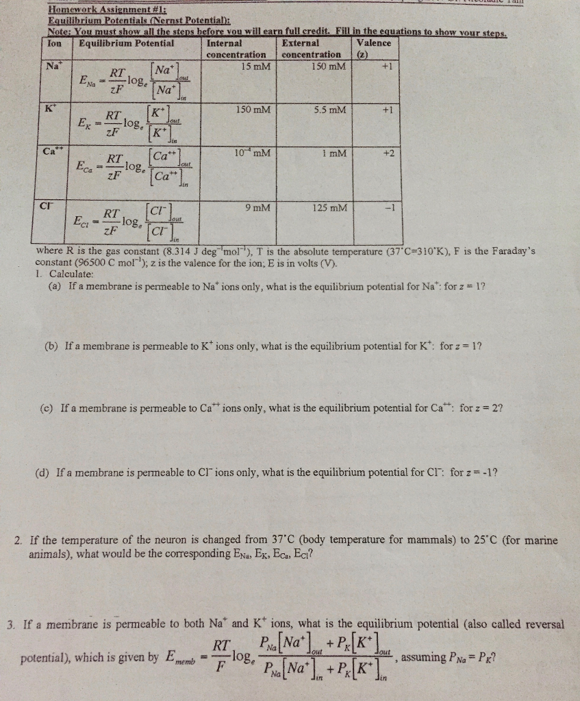 Solved where R is the gas constant (8.314 J deg^-1 | Chegg.com