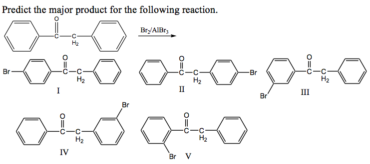 Solved Predict the major product for the following reaction. | Chegg.com