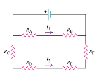 Solved What is the ratio of current I_1 to current I_2. The | Chegg.com
