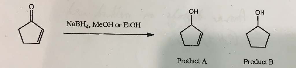Solved how/ why does CeCl3 icrease selectivity in the | Chegg.com