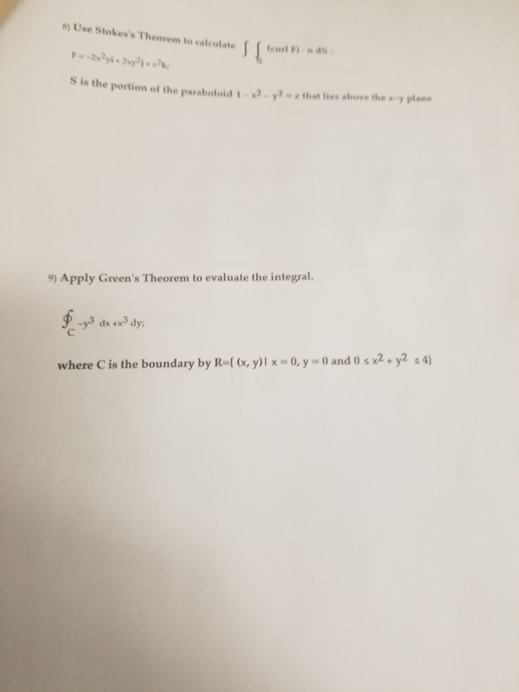 Solved s) Use Stokes's Theorem to calculate [eurt i n as | Chegg.com