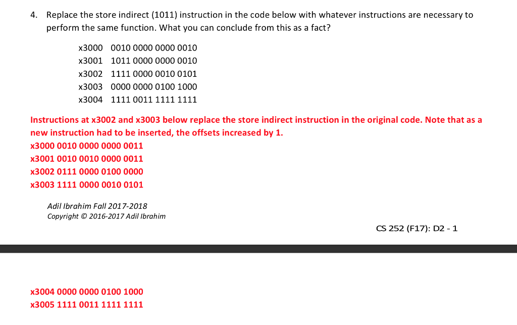 Solved 2. Suppose the following LC-3 program is loaded into | Chegg.com