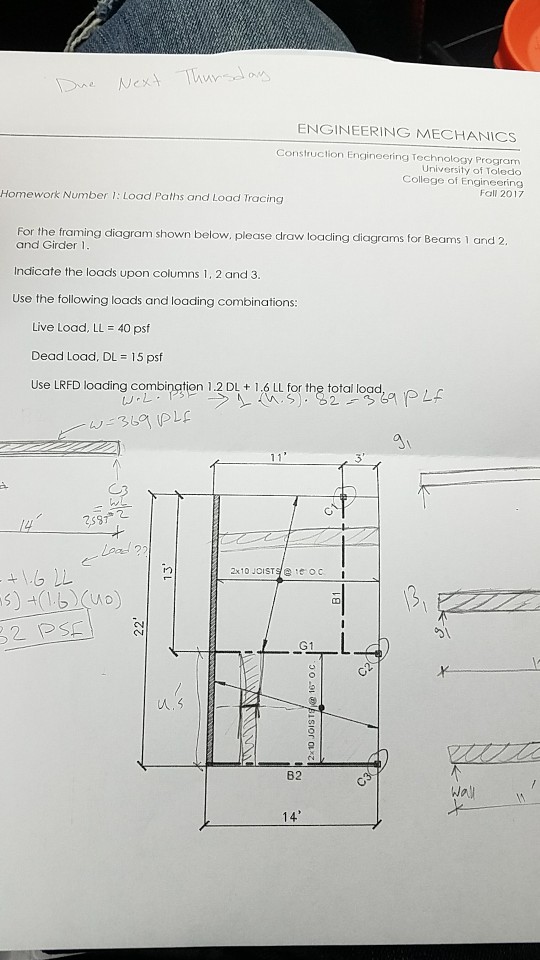 ENGINEERING MECHANICS Construction Engineering | Chegg.com