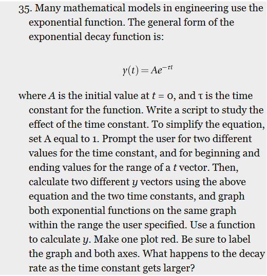 Solved MATLAB Question from (MATLAB. A practical | Chegg.com