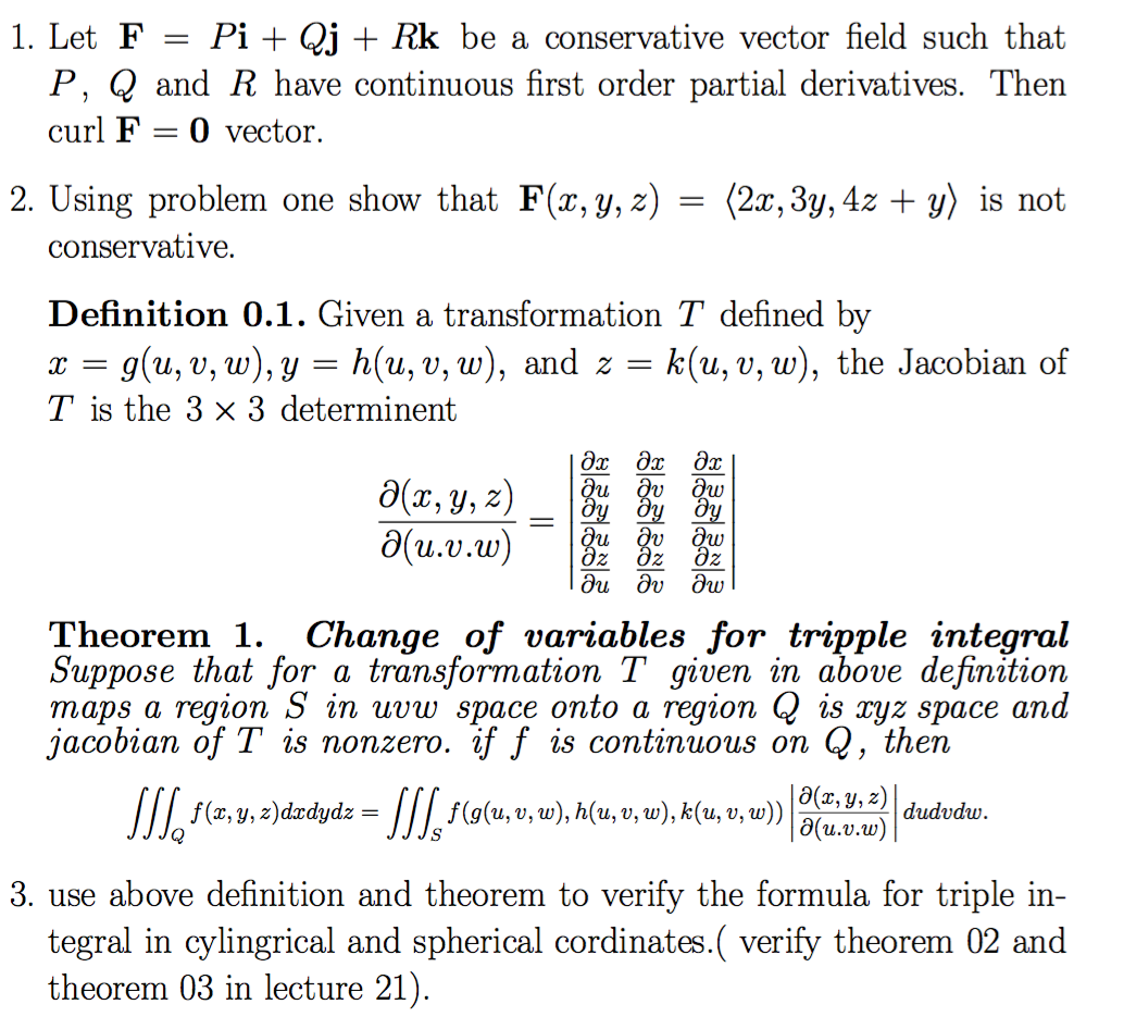 Solved Let F = Pi + Qj + Rk be a conservative vector field | Chegg.com