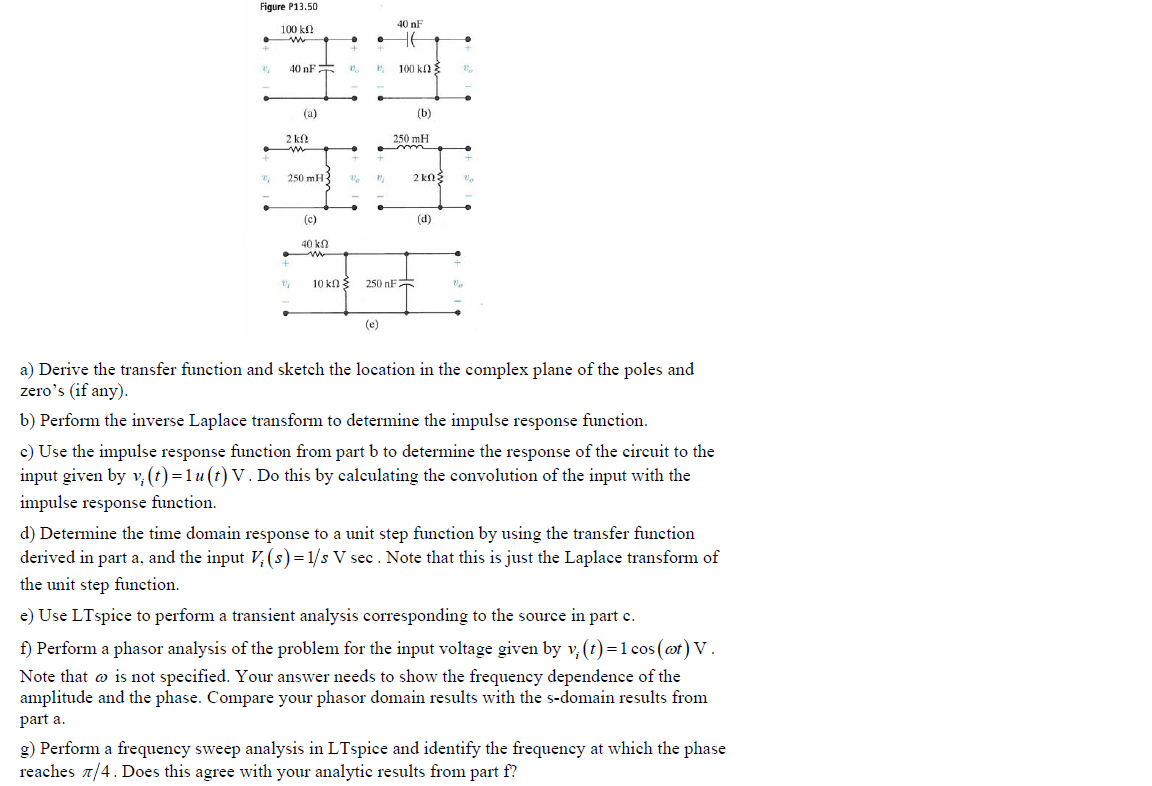 Solved Derive the transfer function and sketch the location | Chegg.com