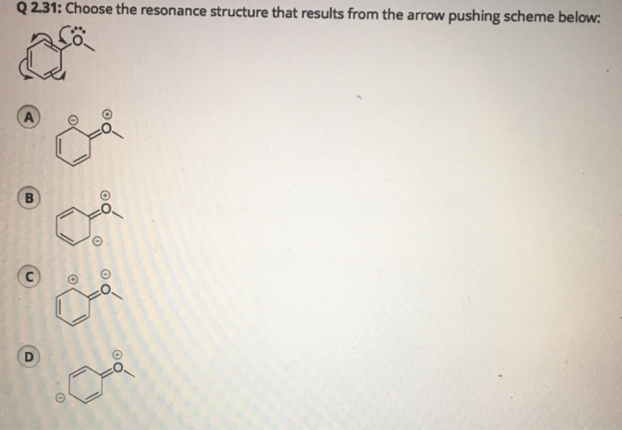 Solved Choose the resonance structure that results from the | Chegg.com