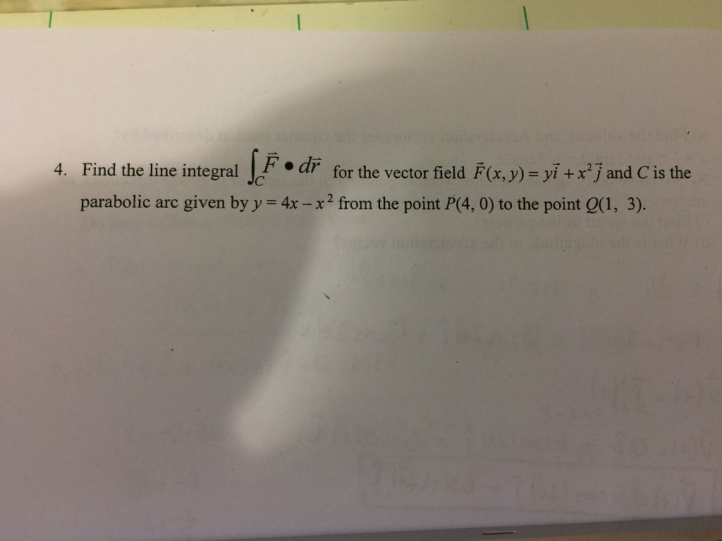 Solved Find the line integral integral_C F vector middot dr | Chegg.com