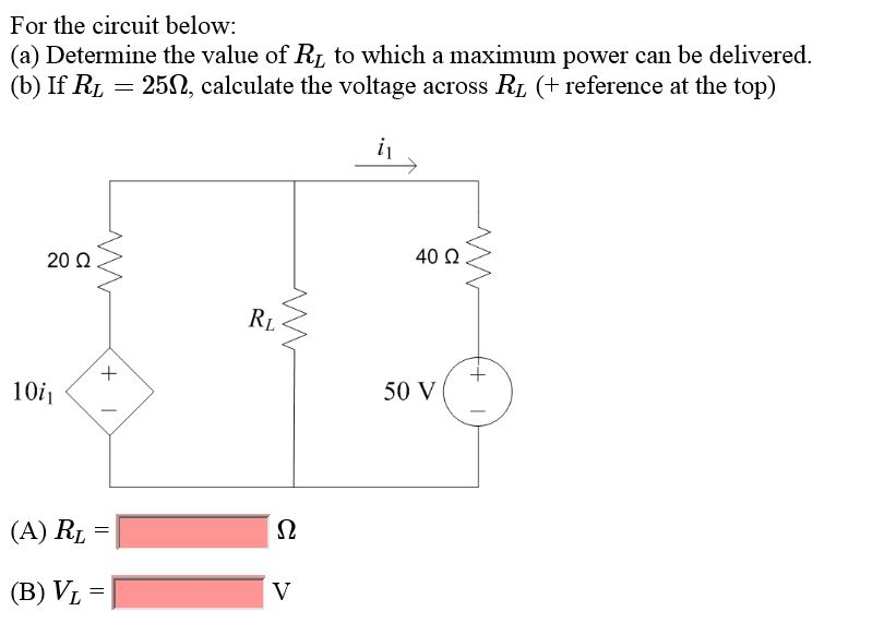 Solved: Specifically, What Do I Do When The Load Resistanc... | Chegg.com