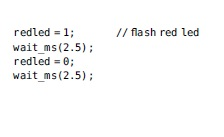 Solved 1) A student uses the code below in a continuous loop | Chegg.com