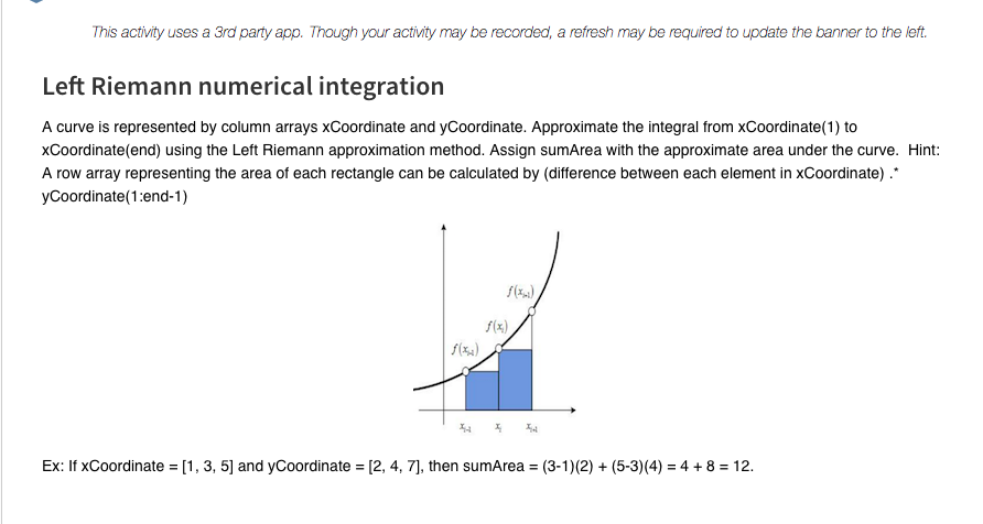 Solved This activity uses a 3rd party app. Though your | Chegg.com