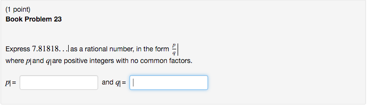 Solved (1 point) Book Problem 31 If the nth partial sum of a | Chegg.com