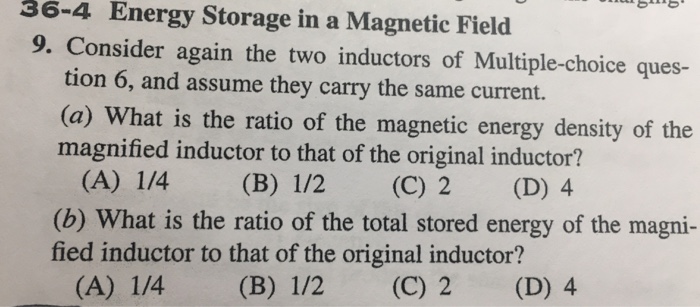 Solved Consider again the two inductors of.... The problem | Chegg.com
