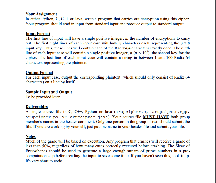 Base 8 cipher The plaintext for encodings. (If you | Chegg.com