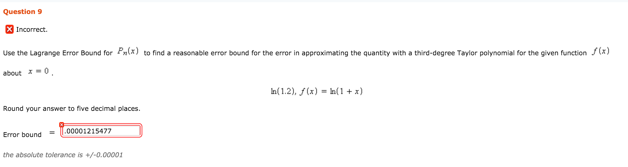Solved Use The Lagrange Error Bound For P n x To Find A Chegg solved-use-the-lagrange-error-bound-for-p-n-x-to-find-a-chegg