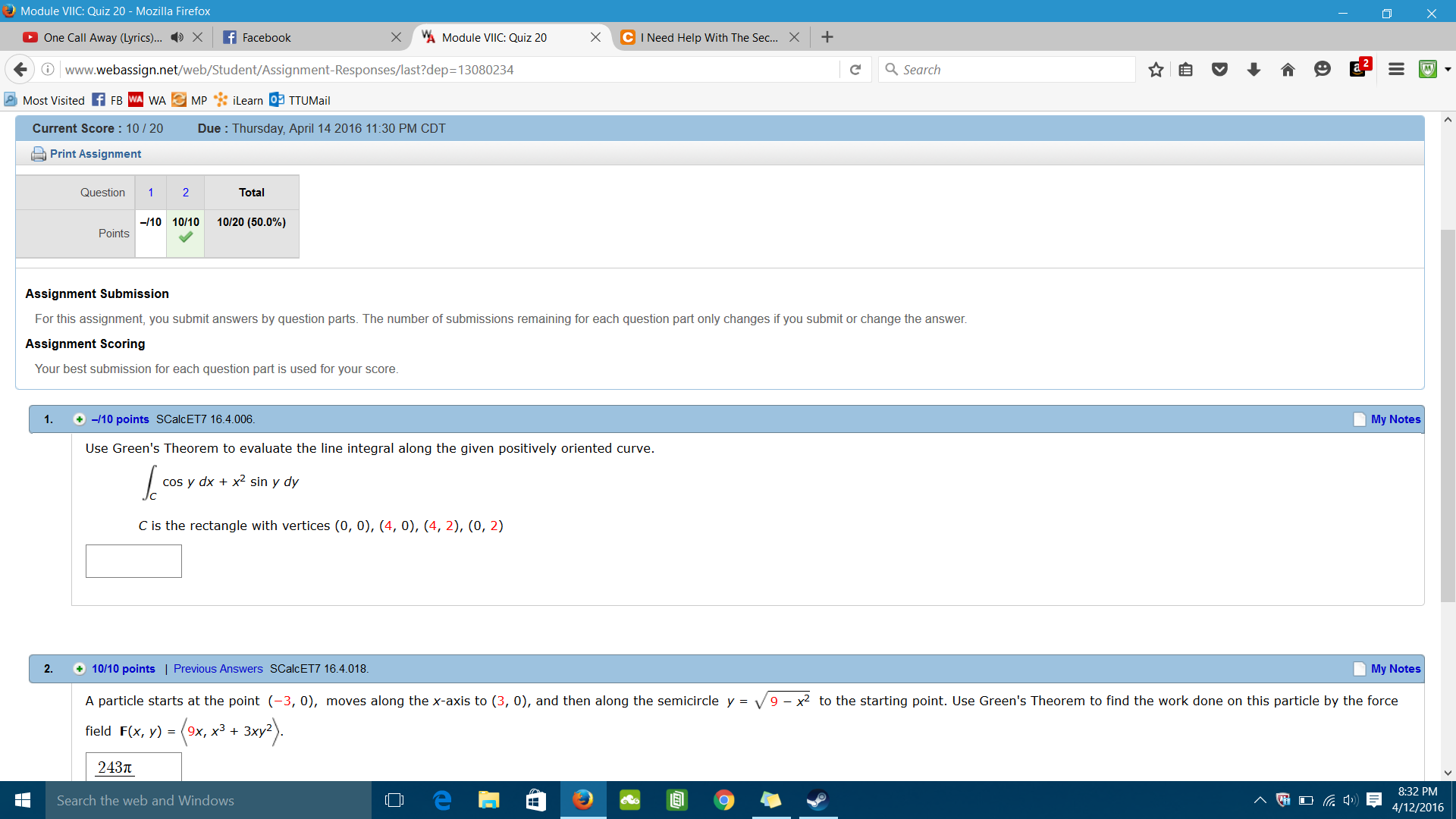 Solved I just need help solving he first one. | Chegg.com