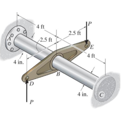 Segments AB and BC of the assembly are made from | Chegg.com