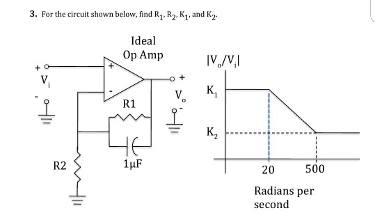 Solved 3. For the circuit shown below, find R1 R2. Kj and K2 | Chegg.com