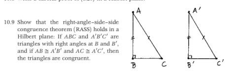 Right Angle Congruence Theorem