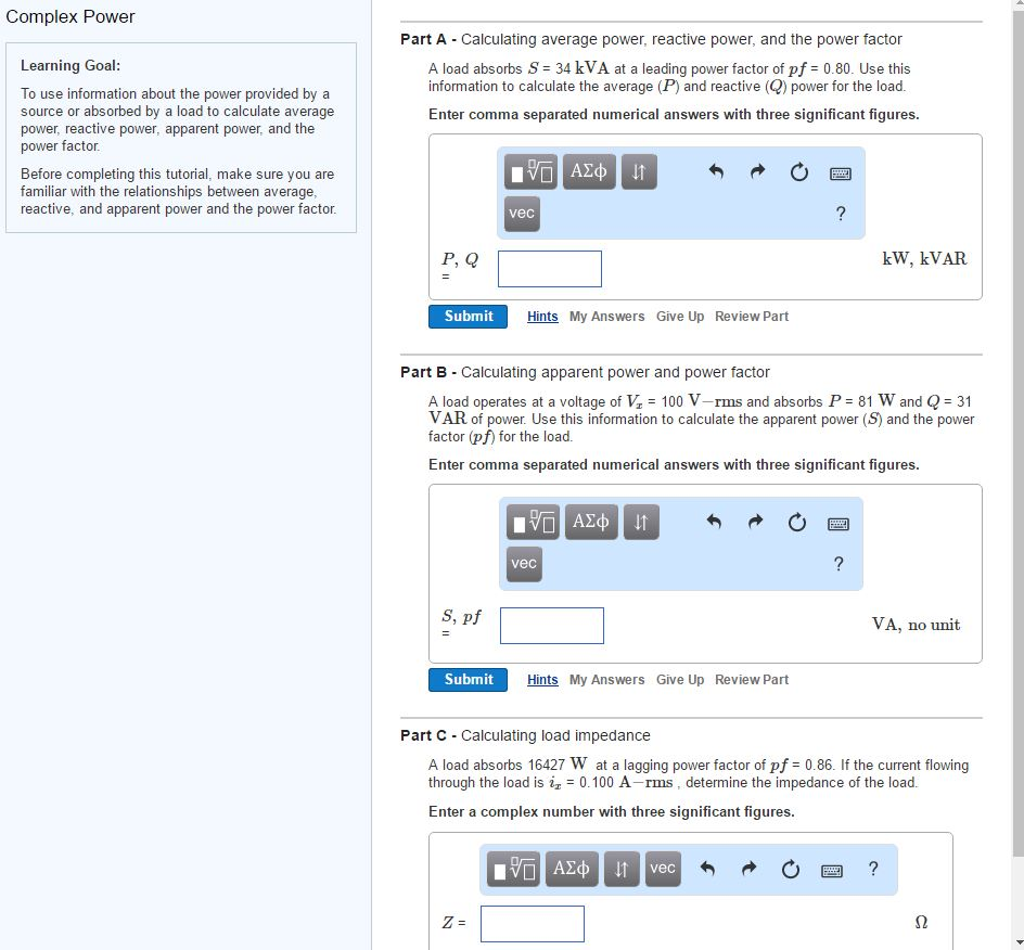 Solved To use information about the power provided by a | Chegg.com
